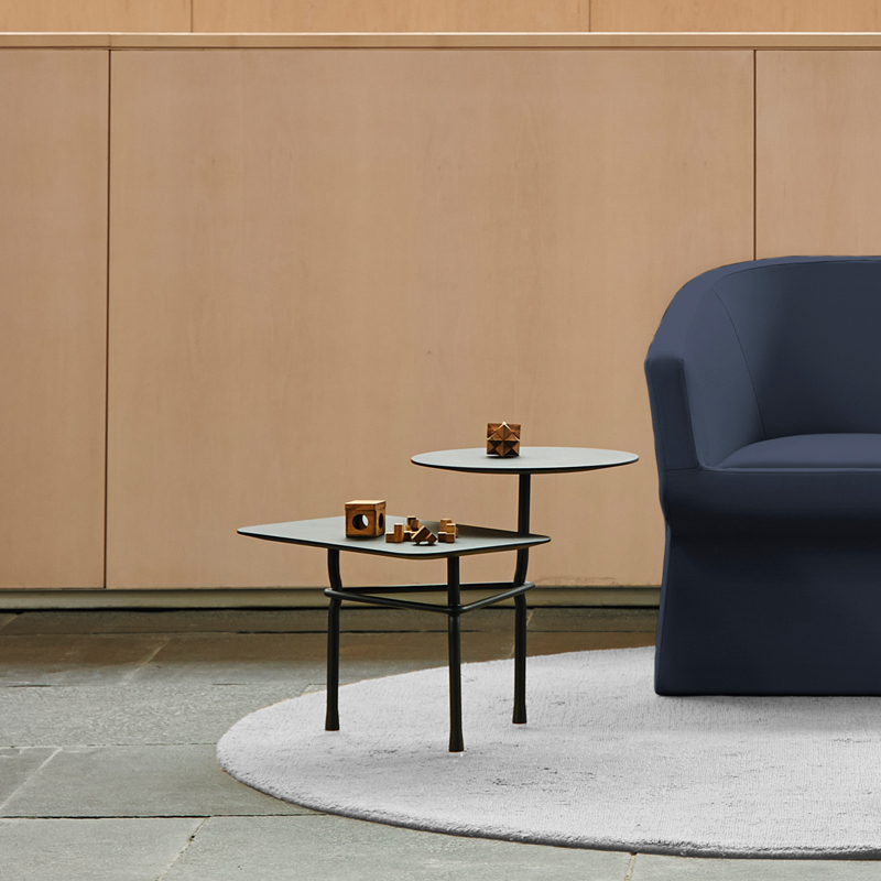 Side Table THIRD MODEL A Black VICCARBE | SILVERA