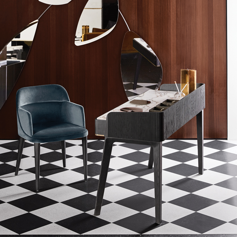 Desk SOHO Glass GALLOTTI & RADICE | SILVERA