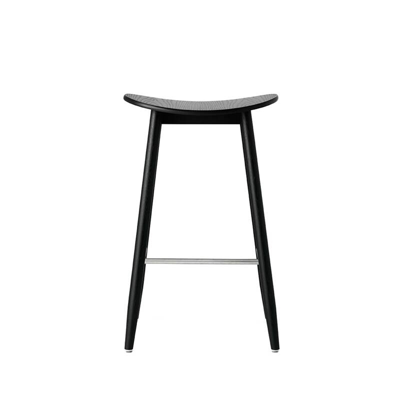 Tabouret haut ICHA BAR STOOL Noir MASSPRODUCTIONS | SILVERA