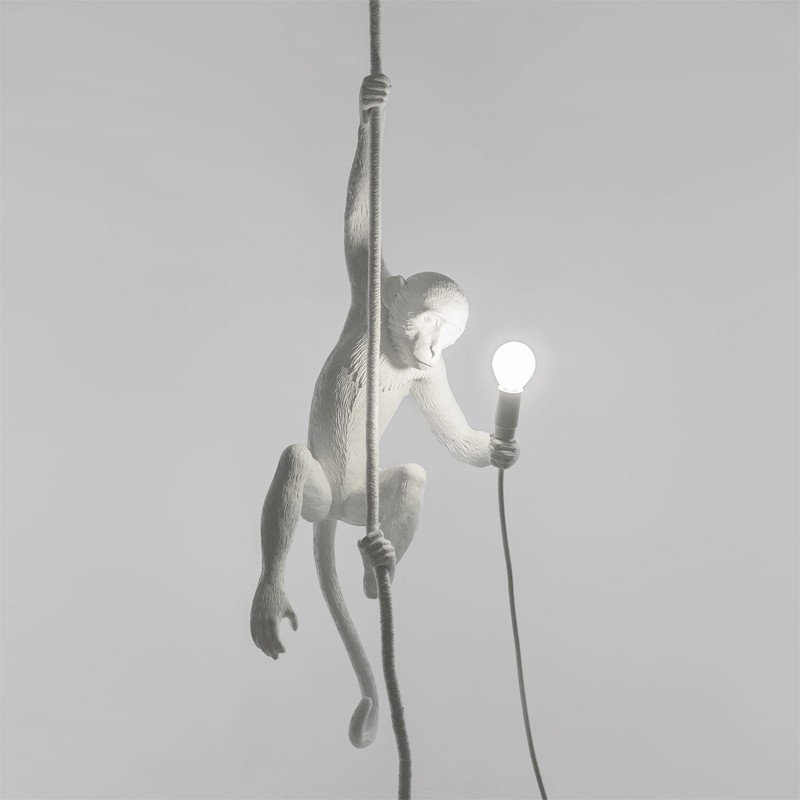 Pendant Light MONKEY Ceiling White SELETTI | SILVERA