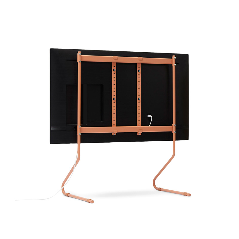 TV Stand SWAY TV Stand Dusty Rose PEDESTAL | SILVERA