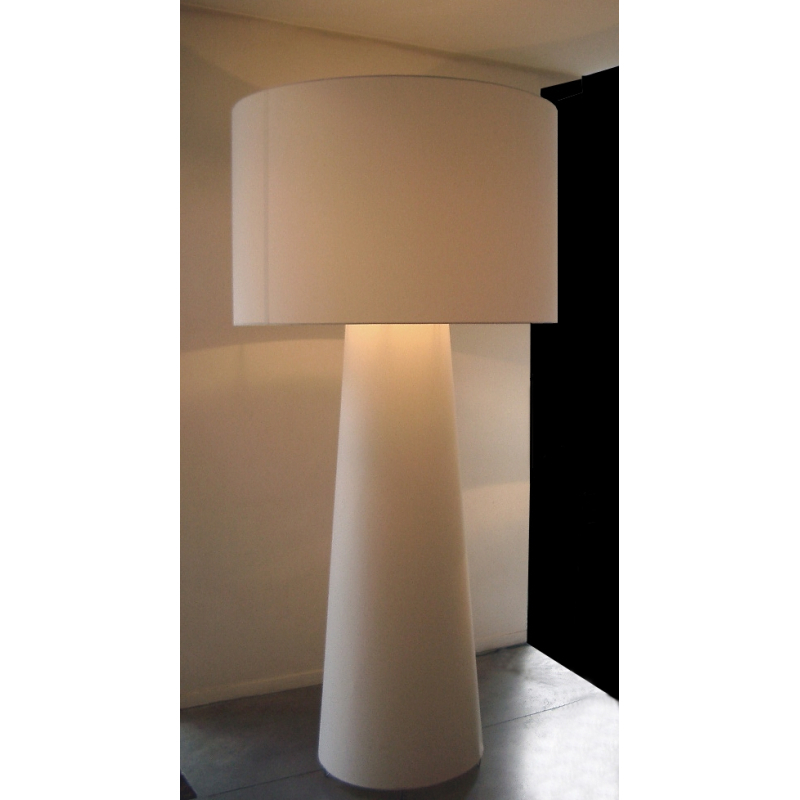 Floor Lamp BIG SHADOW H160 White CAPPELLINI | SILVERA