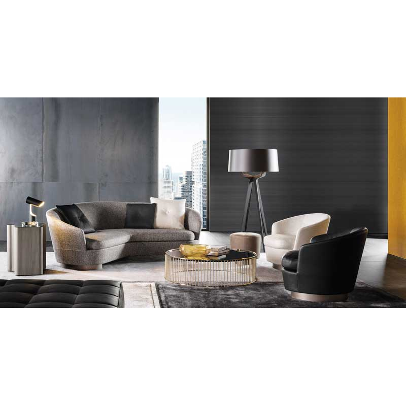 Easy chair JACQUES LOW MINOTTI | SILVERA