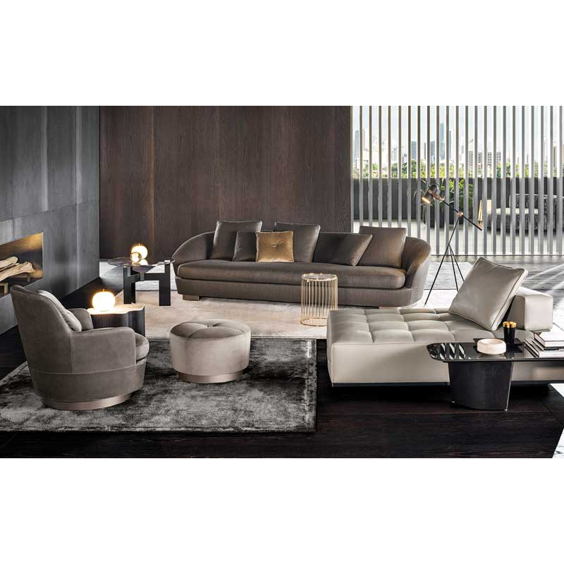 Easy chair JACQUES HIGH MINOTTI | SILVERA