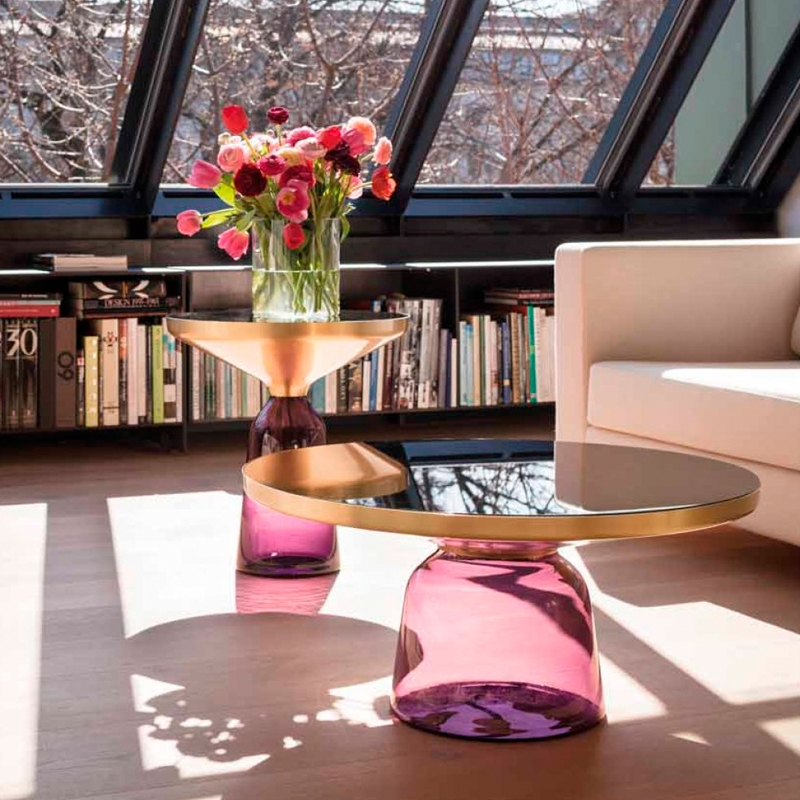 Coffee Table BELL COFFEE TABLE Emerald green CLASSICON | SILVERA